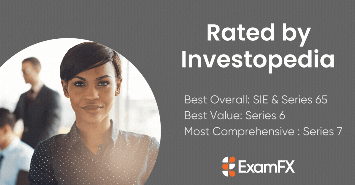 Investopedia Selects ExamFX in 6 “Best Of” Exam Prep Categories for 2023